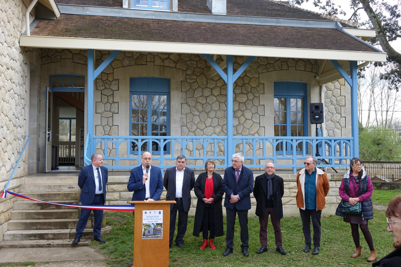 Le pavillon Chavat inauguré - Commune de Podensac