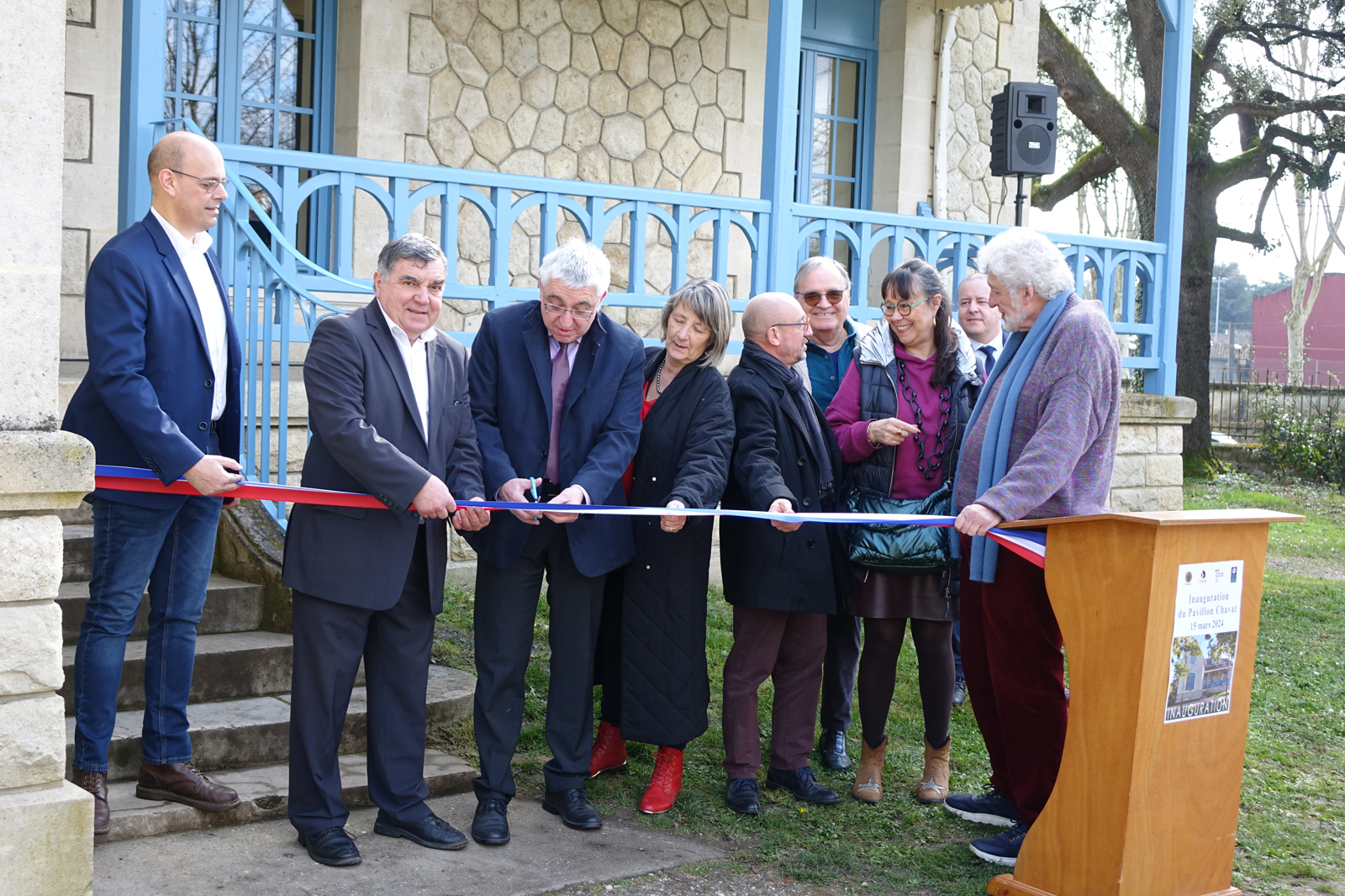 Le pavillon Chavat inauguré - Commune de Podensac